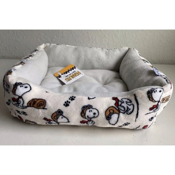 Peanuts | Dog | Peanuts Snoopyflying Ace Paw Prints Small Dog Pet Cozy ...